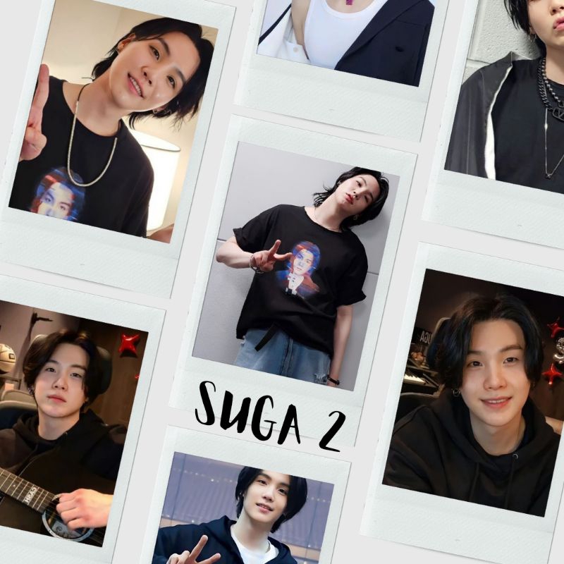 Jual POLAROID BTS SUGA 2 (FUJIFILM) | Shopee Indonesia