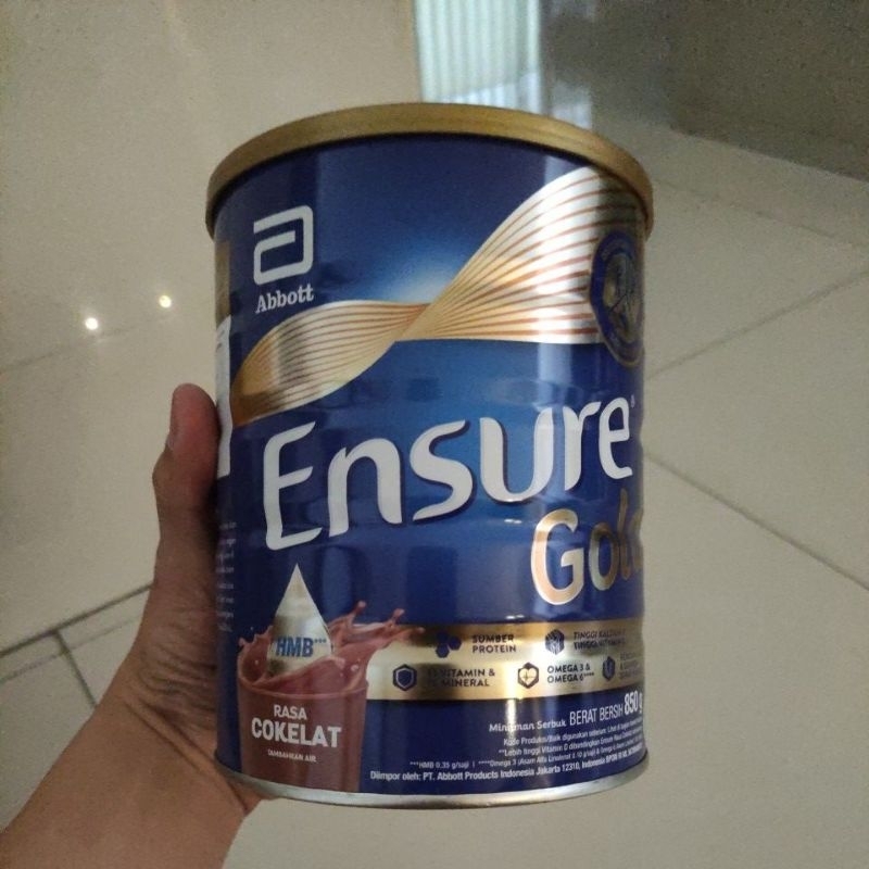 Jual ENSURE gold coklat 380/800 gram | Shopee Indonesia