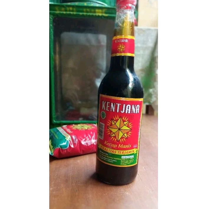 Jual Kecap Kentjana Botol Kaca 620 ml/ Kecap Kencana botol beling ...