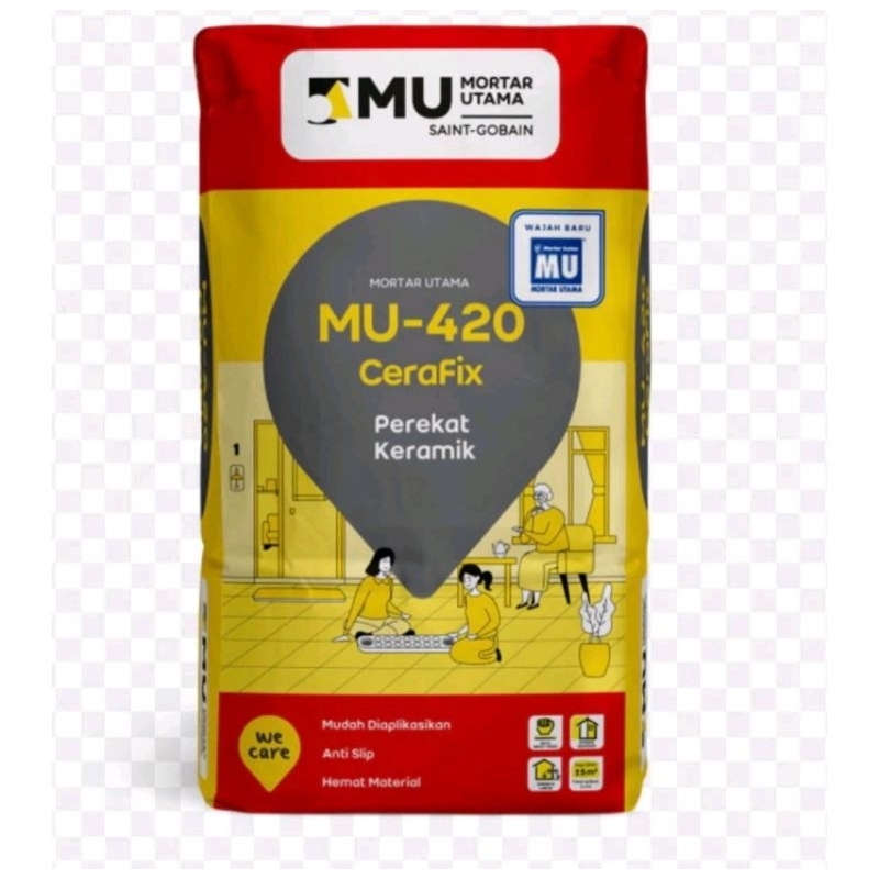 Jual Mortar MU-420 perekat keramik 25 Kg | Shopee Indonesia
