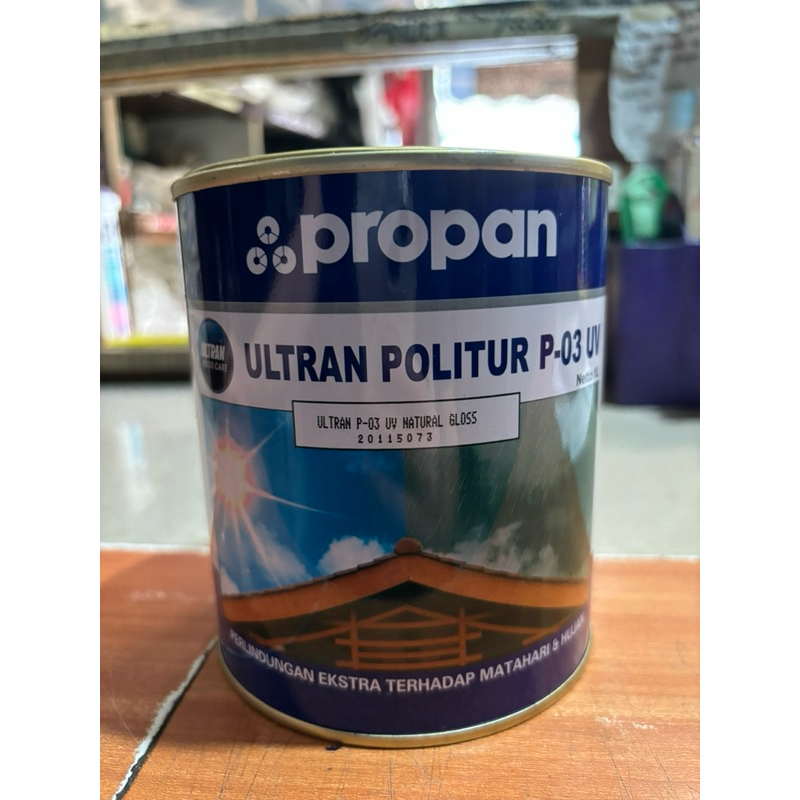Jual Propan Ultran Politur P-03 UV Natural Gloss | Shopee Indonesia