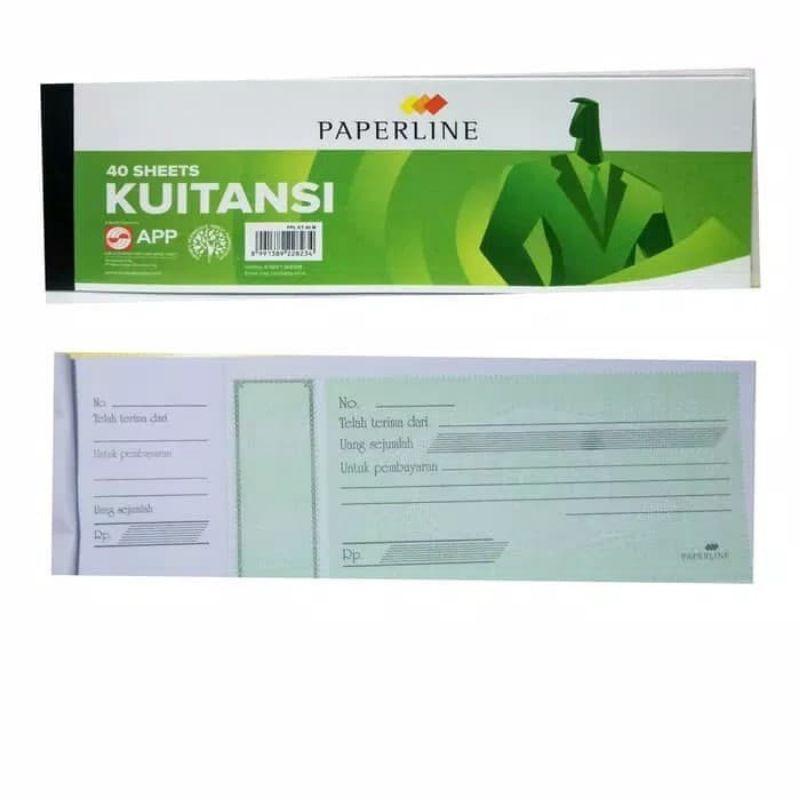 Jual Paperline Kwitansi kecil 40 Sheets Per Pack | Shopee Indonesia