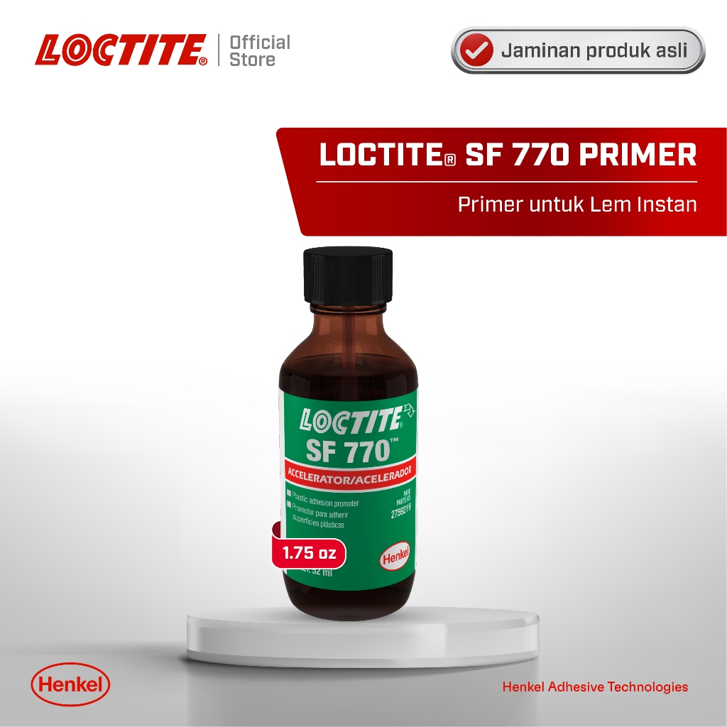 Jual Henkel LOCTITE SF 770 Primer Lem Instan Cyanoacrylate, Rubber ...