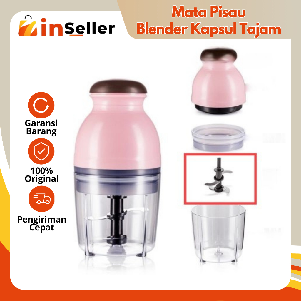 Jual Mata Pisau Blender Kapsul Original Anti Karat Capsule Blade Cutter ...