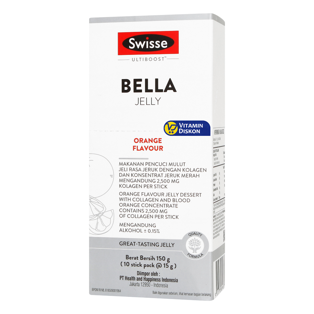 Jual SWISSE BELLA COLLAGEN JELLY - 10 SACHET | Shopee Indonesia