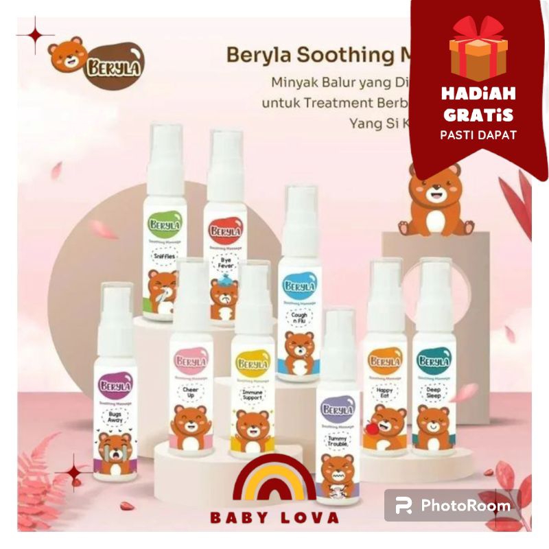 Jual HADIAH GRATIS | BERYLA Essential Oil | Massage Oil | Minyak balur ...