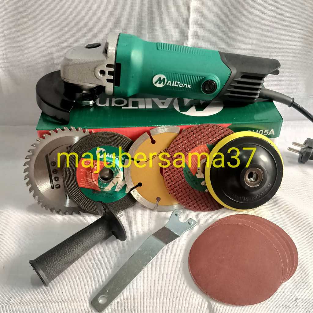 Jual Vr..!! mesin gerinda listrik mailtank 5 mata bonus 5 amplas bulat ...