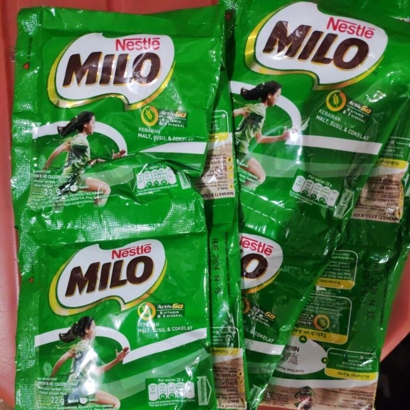Jual Milo sachet 22gr 10 pcs | Shopee Indonesia