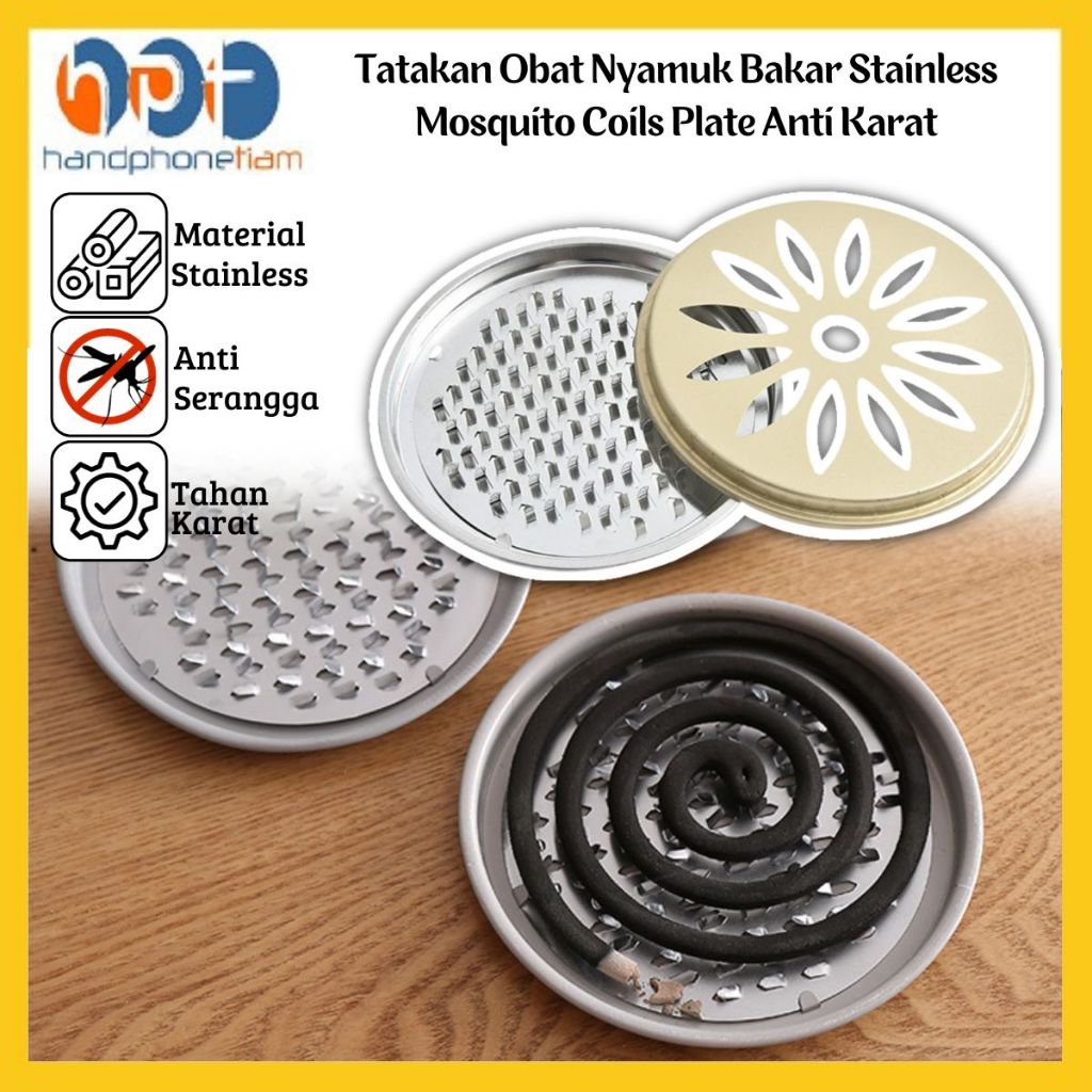 Jual Tatakan Obat Nyamuk Bakar Mosquito Coils Plate Pembasmi Nyamuk ...