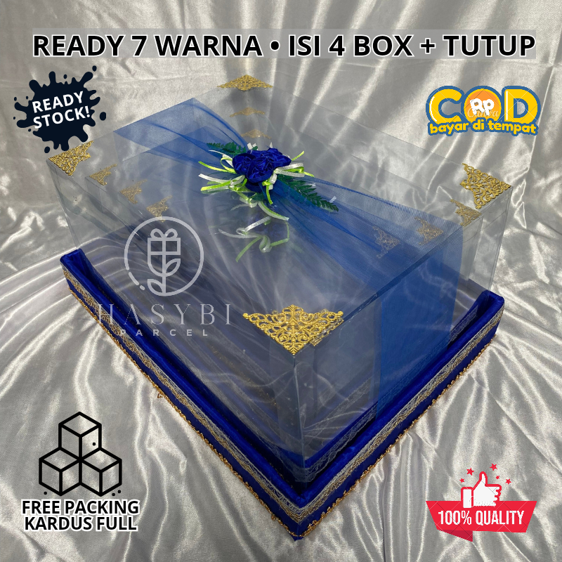 Jual KOTAK HANTARAN PERNIKAHAN SET LENGKAP ISI 4 BOX SESERAHAN PARCEL ...