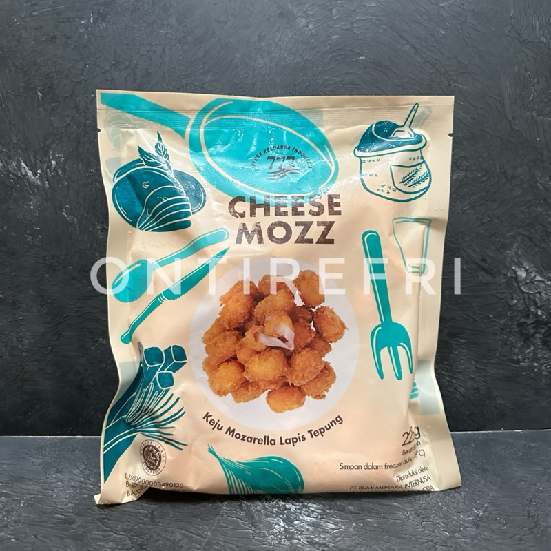 Jual Cheese Mozz (Keju Mozzarella Lapis Tepung) - 225gr / Frozen Snack ...