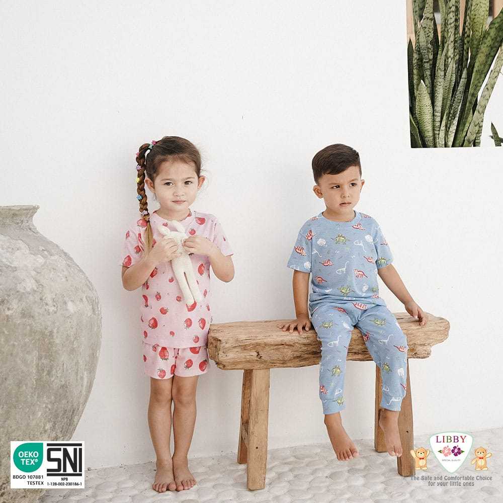 Jual Libby Baby Setelan Oblong Cotton Rib Tipis Pendek Celana Panjang ...