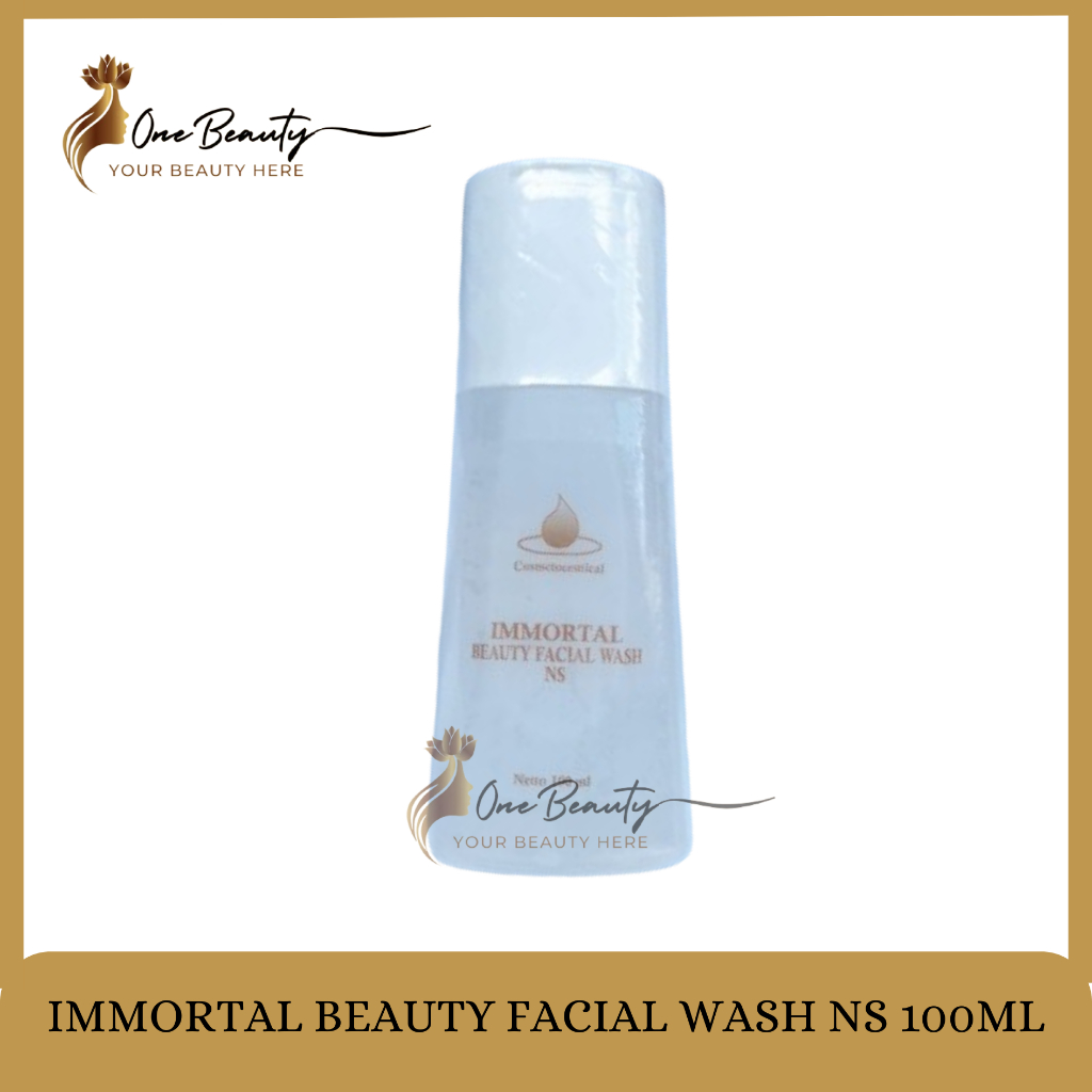Jual IMMORTAL Beauty Facial Wash NS 100ml | Shopee Indonesia