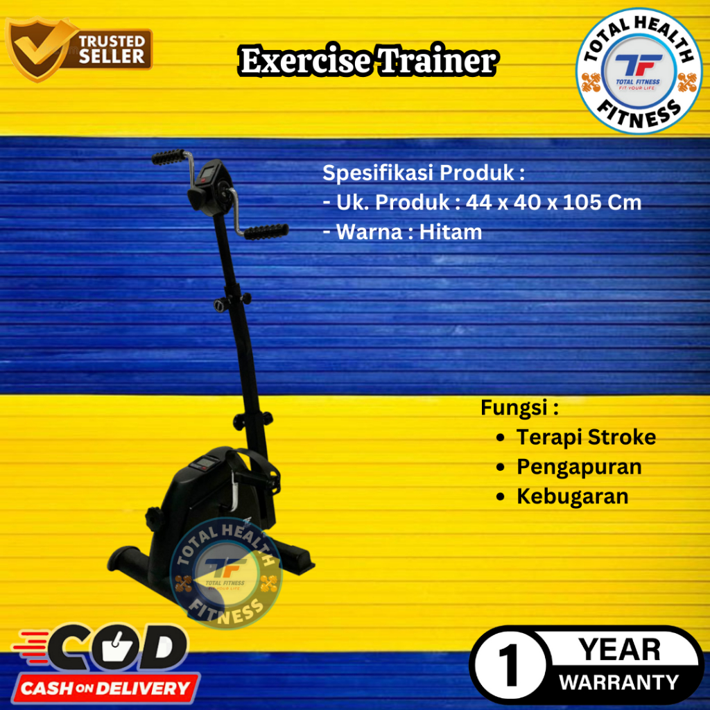 Jual Alat Olahraga Exercise Trainer Total Fitness Alat Fitness Sepeda ...