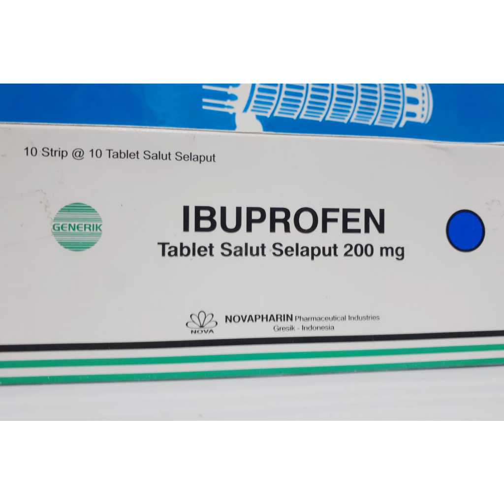 Jual Ibuprofen 200 Mg 1 Strip 10 Tablet(Gen) | Shopee Indonesia