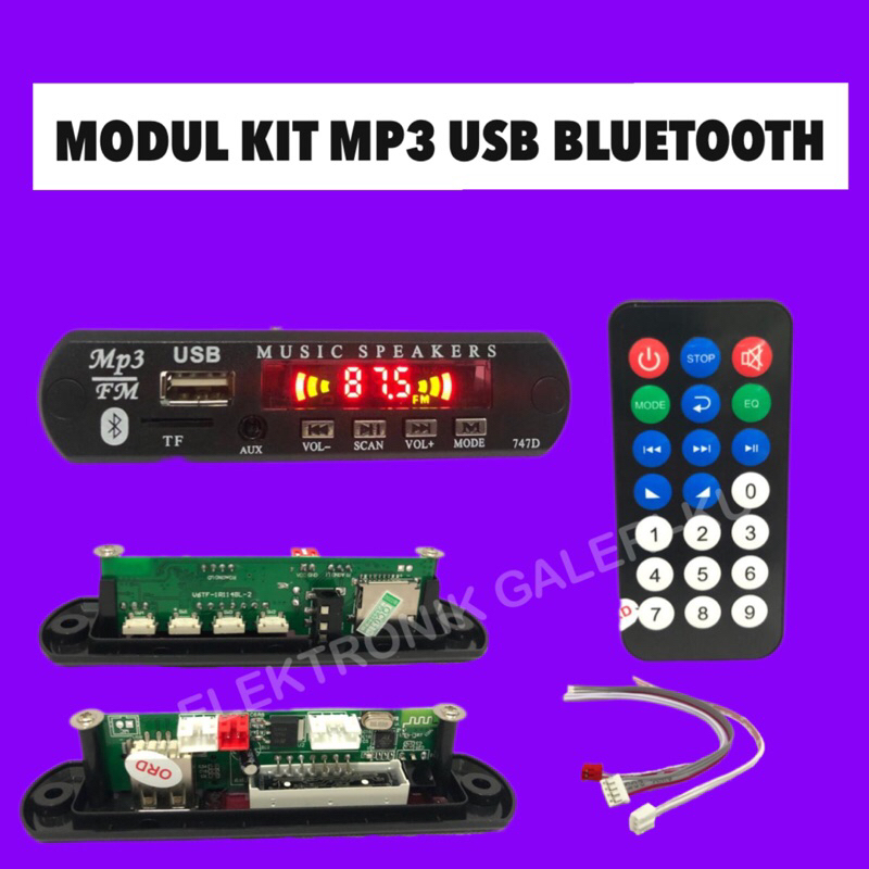 Jual MODUL KIT MP3 USB BLUETOOTH | Shopee Indonesia