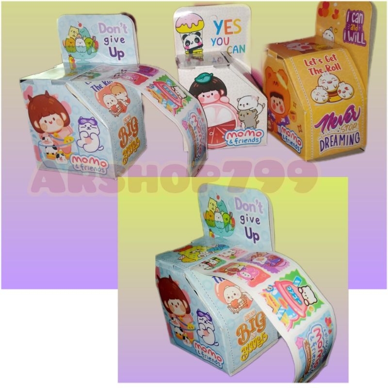 Jual stiker roll Momo//stiker Momo//stiker roll | Shopee Indonesia