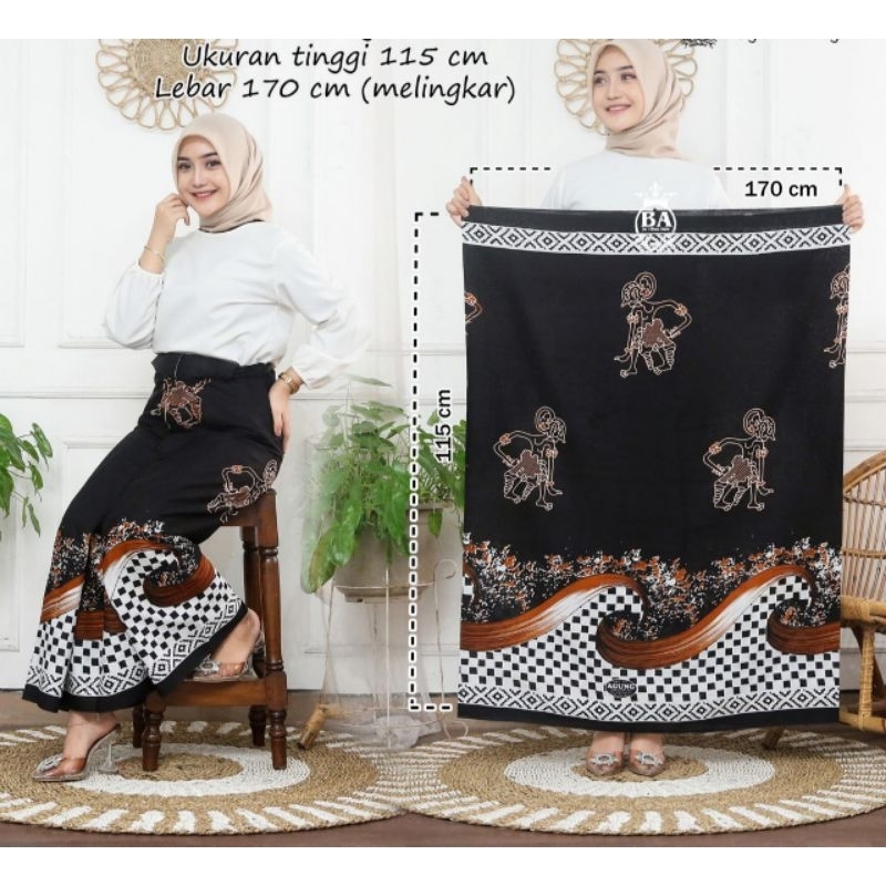 Jual sarung tradisional motif wayang | Shopee Indonesia