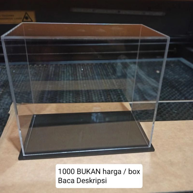 Jual custom Box kotak pajangan akrilik ( CHAT ADMIN UNTUK TANYA HARGA ...