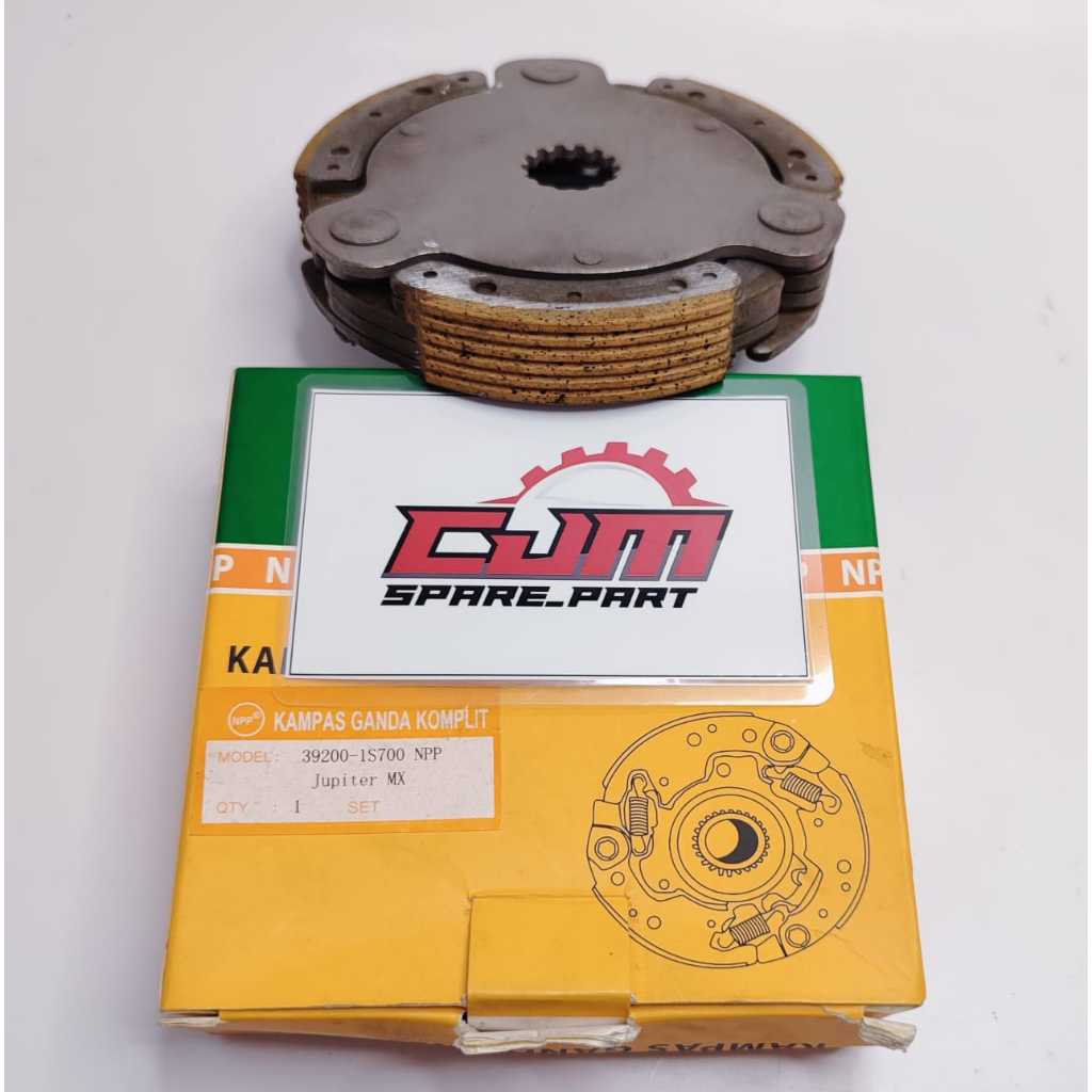 Jual kampas otomatis kopling ganda assy komplit Jupiter mx lama original npp | Shopee Indonesia