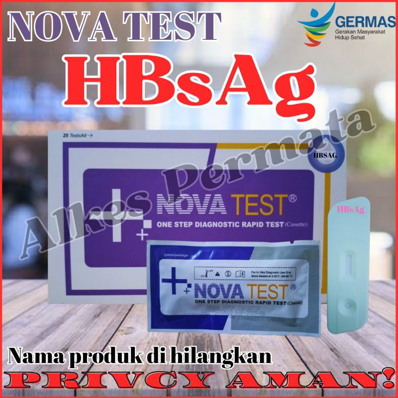 Jual Alat Test HBsAg Akurat Mandiri Satuan Nova Test | Shopee Indonesia