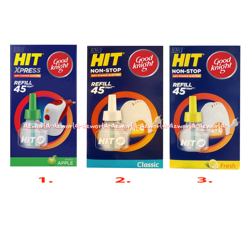 Jual HIT Non Stop Express 45hari Isi Ulang Obat Nyamuk Listrik Refill ...