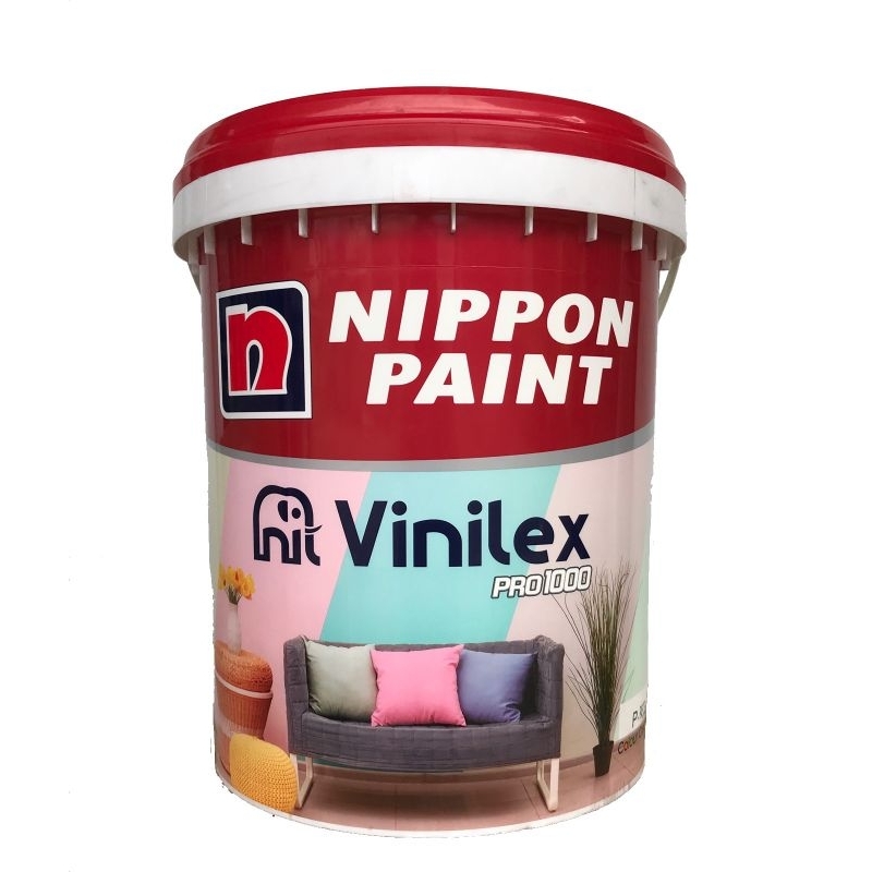 Jual Cat Tembok Vinilex PRO1000 25 Kg Pail / Nippon Paint | Shopee ...