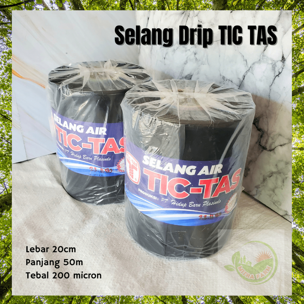 Jual Selang Drip Tic tas / Selang irigasi Lebar 20Cm x 50M Tebal 200 ...
