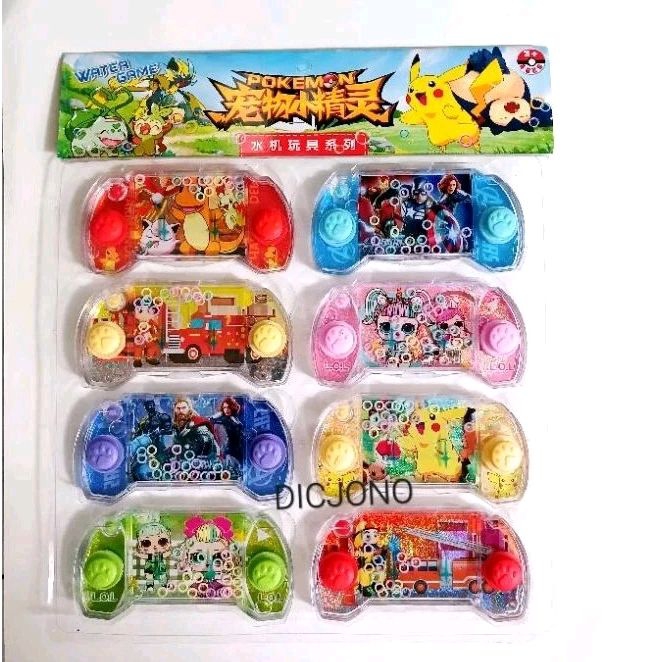 Jual Mainan Gimbot Air Transparant / Water Game PSP Sanrio , Pokemon ...