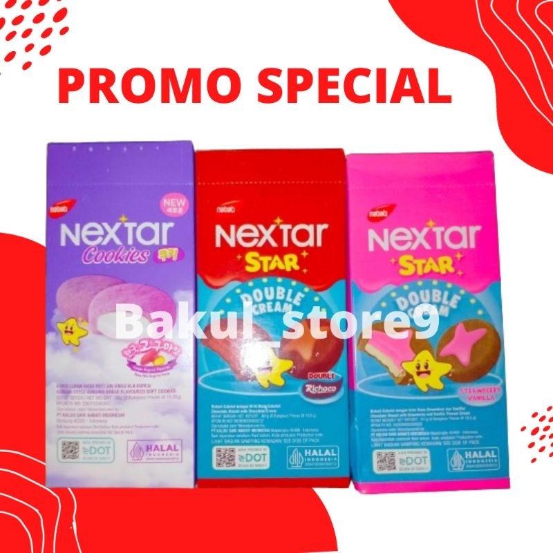 Jual NEXTAR STAR DOUBLE CREAM ANEKA RASA TERMURAH | Shopee Indonesia