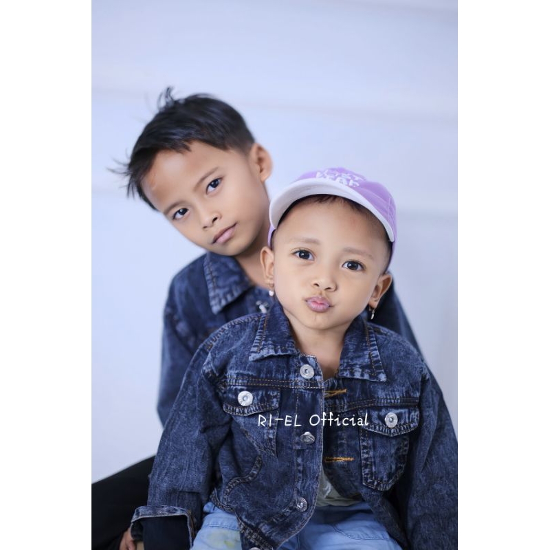 Jual Biondy Kids || Jaket Jeans Anak 1-6th | Bisa dipakai cewek dan ...