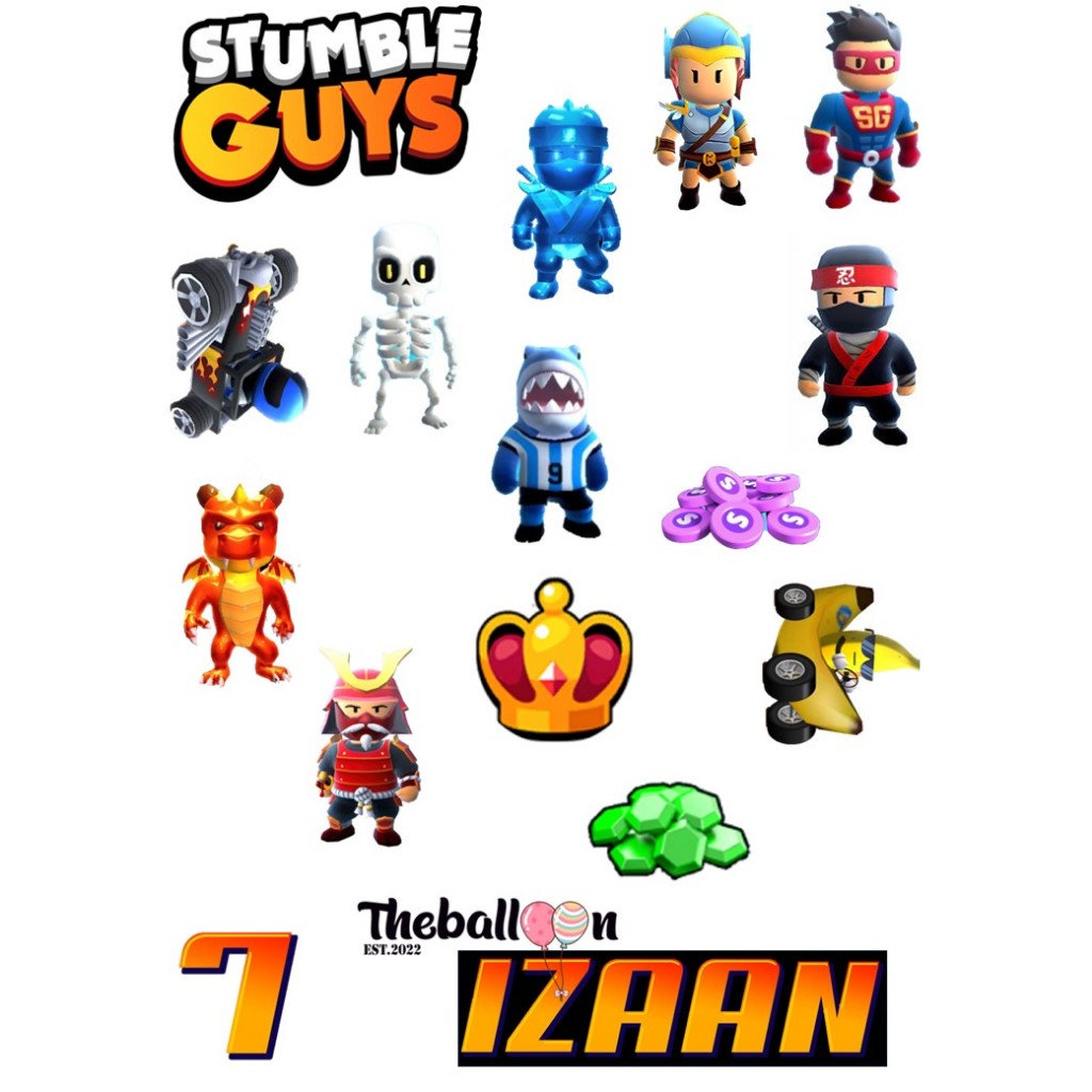 Jual Topper Cake Stumble Guys | Shopee Indonesia