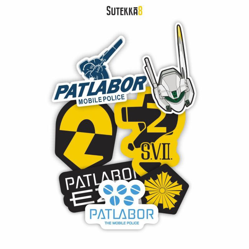 Jual STICKER PACK PATLABOR 1 [7pcs] | Shopee Indonesia