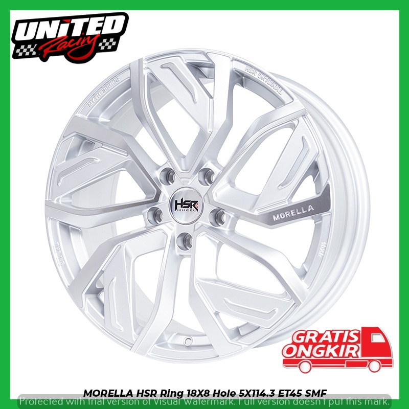 Jual VELG MOBIL RING 18 HSR MORELLA R18 UNTUK ALPHARD CAPTIVA VOXY ...