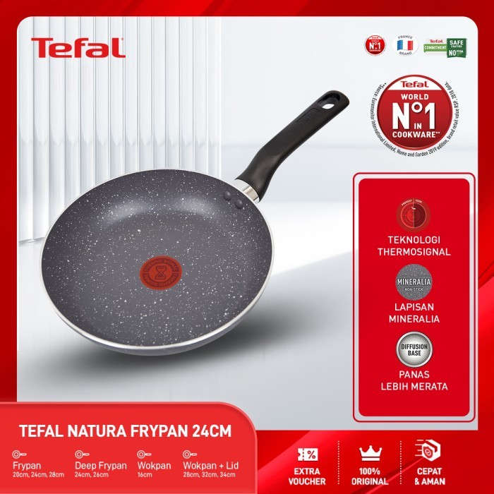 Jual Tefal Natura Frypan 24cm | Shopee Indonesia