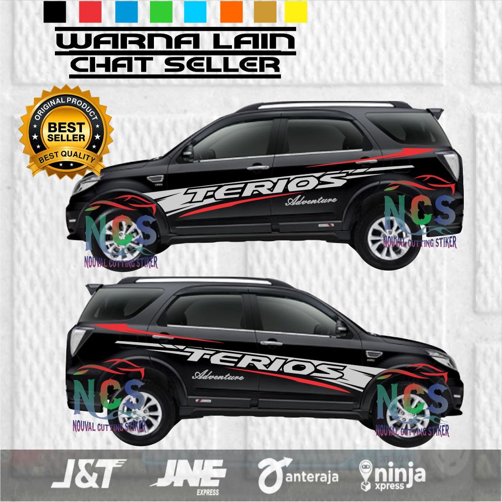 Jual STIKER STICKER VARIASI BODY SAMPING CUTTING STICKER VARIASI MOBIL ...