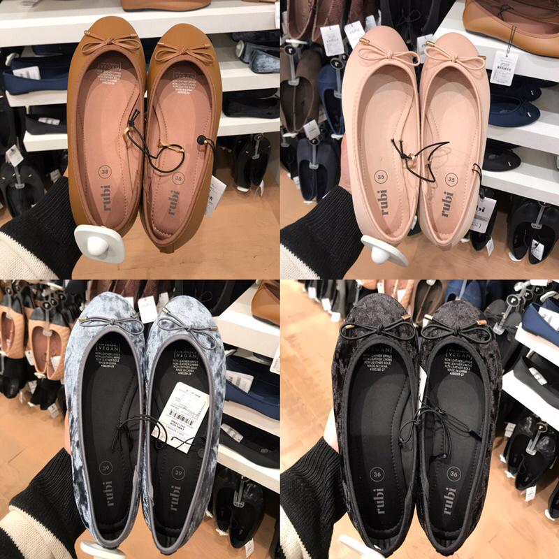 Jual RUBI FLATSHOES EMMA BOW BALLERINA FREE PAPERBAG | Shopee Indonesia