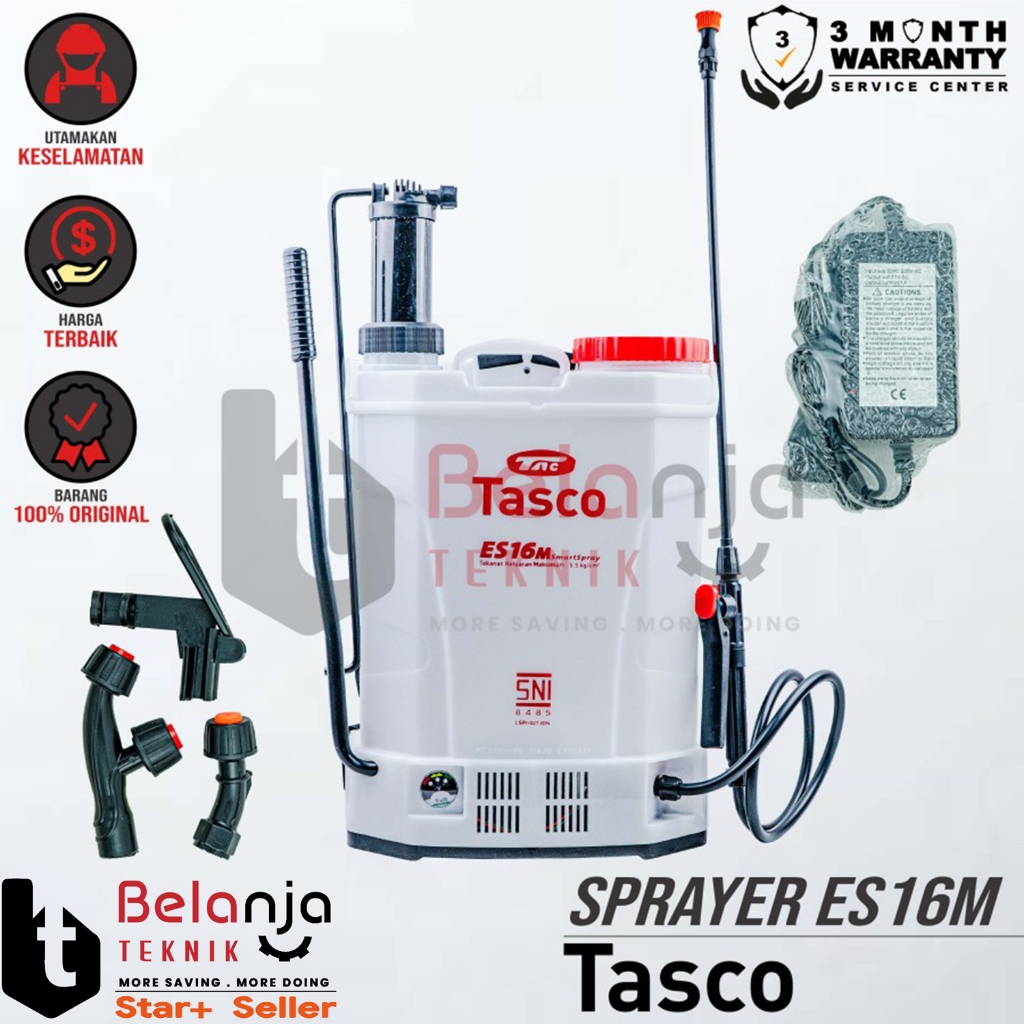 Jual Knapsack Sprayer TASCO ES16M Elektrik Manual 2in1 Semprot Hama ...