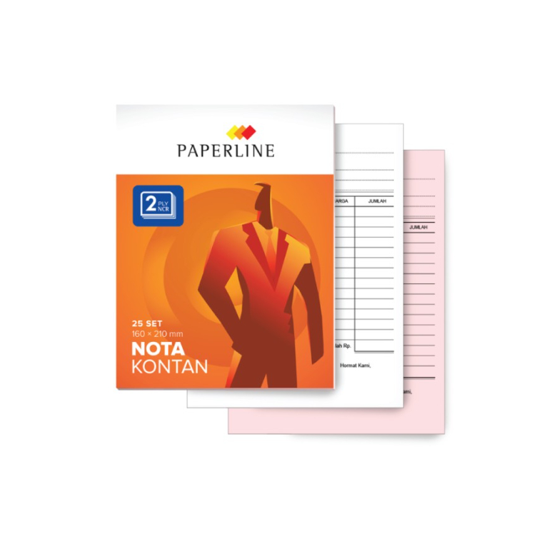 Jual Nota Kontan Besar Rangkap 2 Paperline Buku Bon PPL NK B2 NCR Harga ...