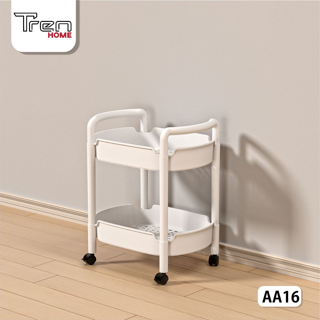 Jual Rak 2 Susun Rakit dengan roda otomatis | Troli Alat Tulis | Rak ...