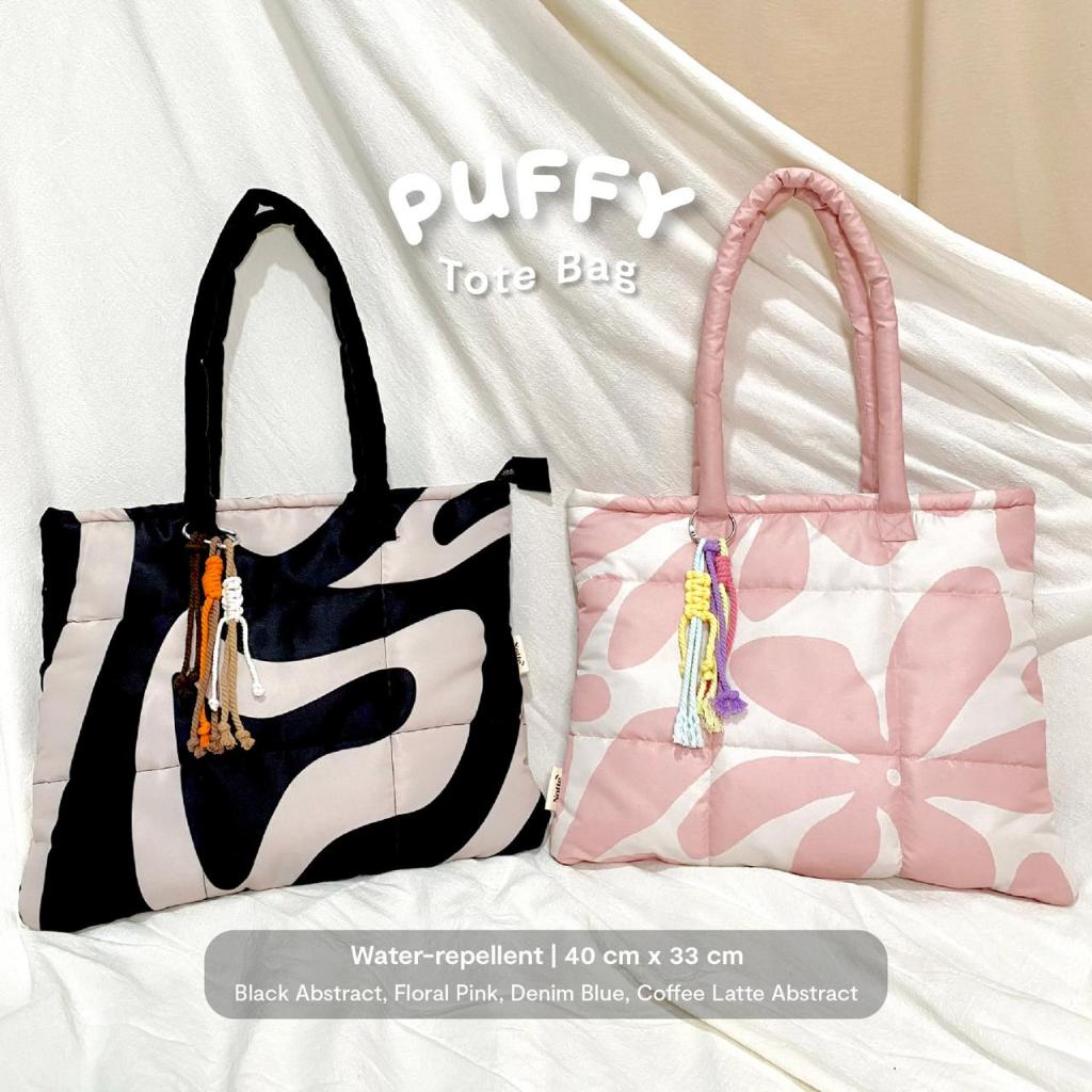 Jual NOTTE - Puffy Totebag | Shoulderbag Fluffy Tas Wanita Slempang ...