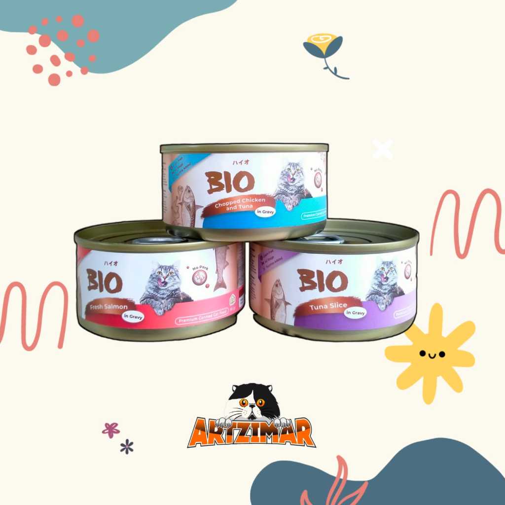 Jual Bio Cat Kaleng Wet Food 85gr Makanan Basah Bio no life cat ...