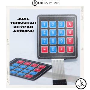 Jual [ Best Seller ] JUAL TERMURAH KEYPAD ARDUINU PERTAMINI Keypad ...