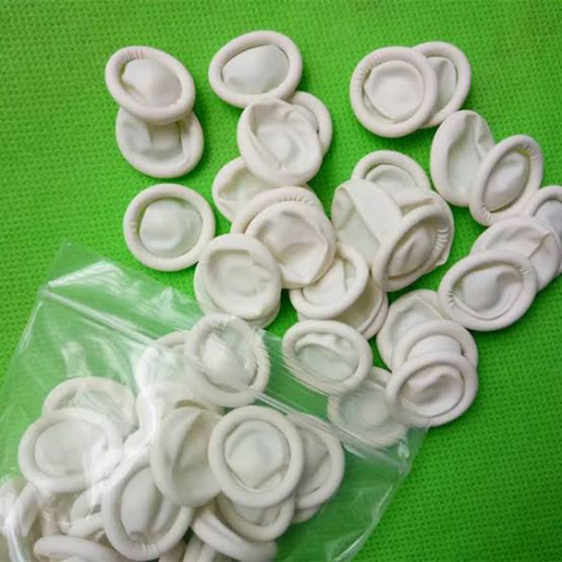 Jual Cover Hand Piece Scaller/ Dental Finger Cot Cover Scaler/ Karet ...