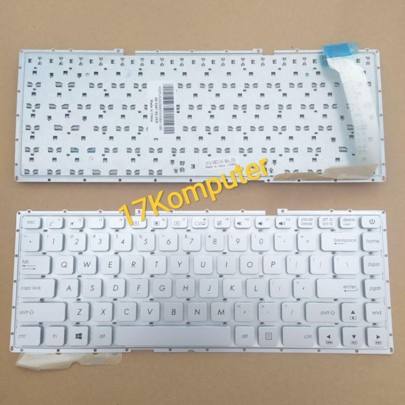 Jual Keyboard Asus X441 X441UA X441U X441MB X441UA X441BA X441B Silver ...