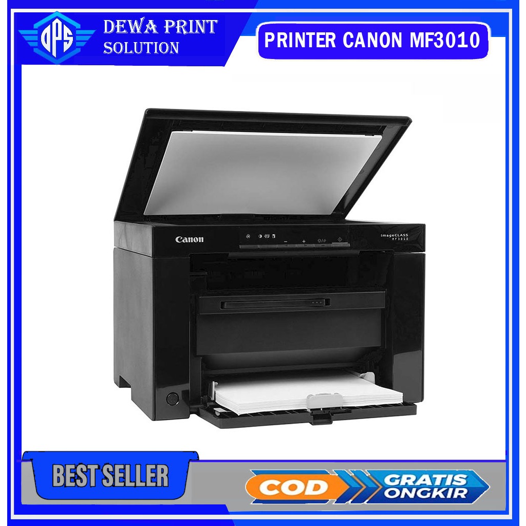 Jual Printer Canon imageCLASS MF3010 (Print Scan Copy) Laserjet Hitam ...