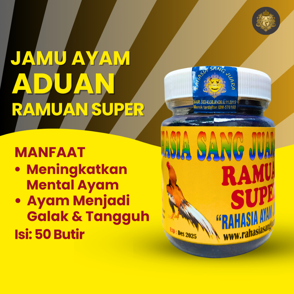Jual JAMU AYAM ADUAN BANGKOK MENINGKATKAN MENTAL AYAM SEMAKIN GALAK DAN ...
