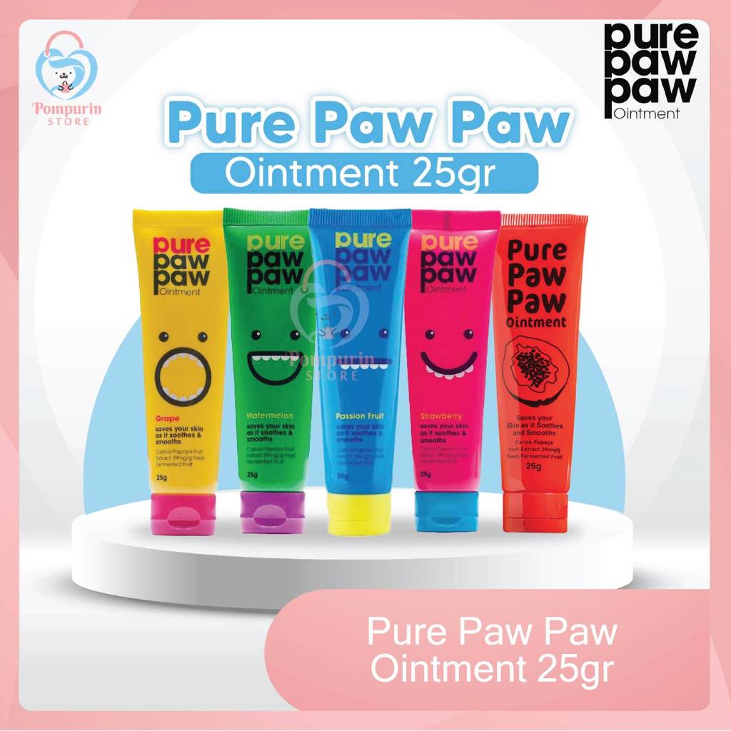 Jual Pure Paw Paw Ointment 25gr Pelembab Kulit Bibir Moisturizer ...