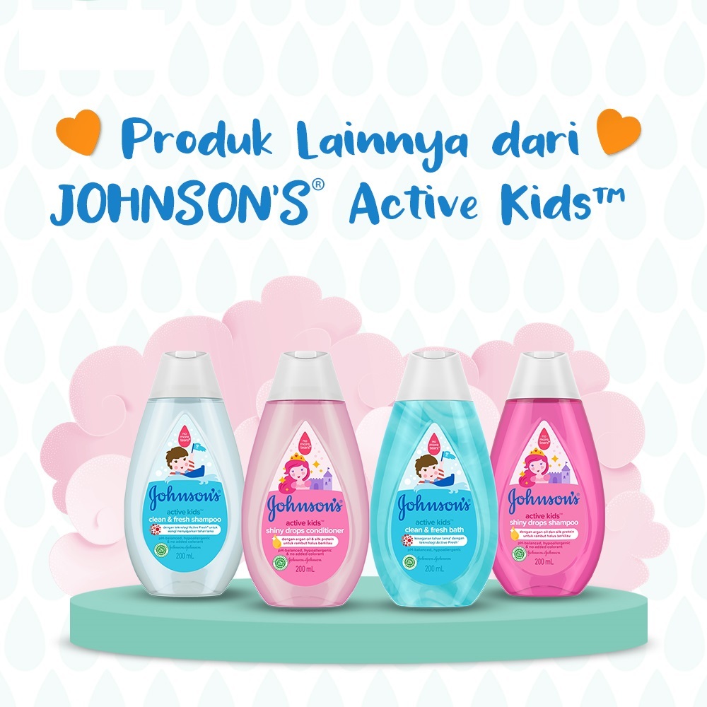 Jual ☘️ CHAROZA ☘️ JOHNSONS / JOHNSON Active Kids / Gold / Soft Smooth ...