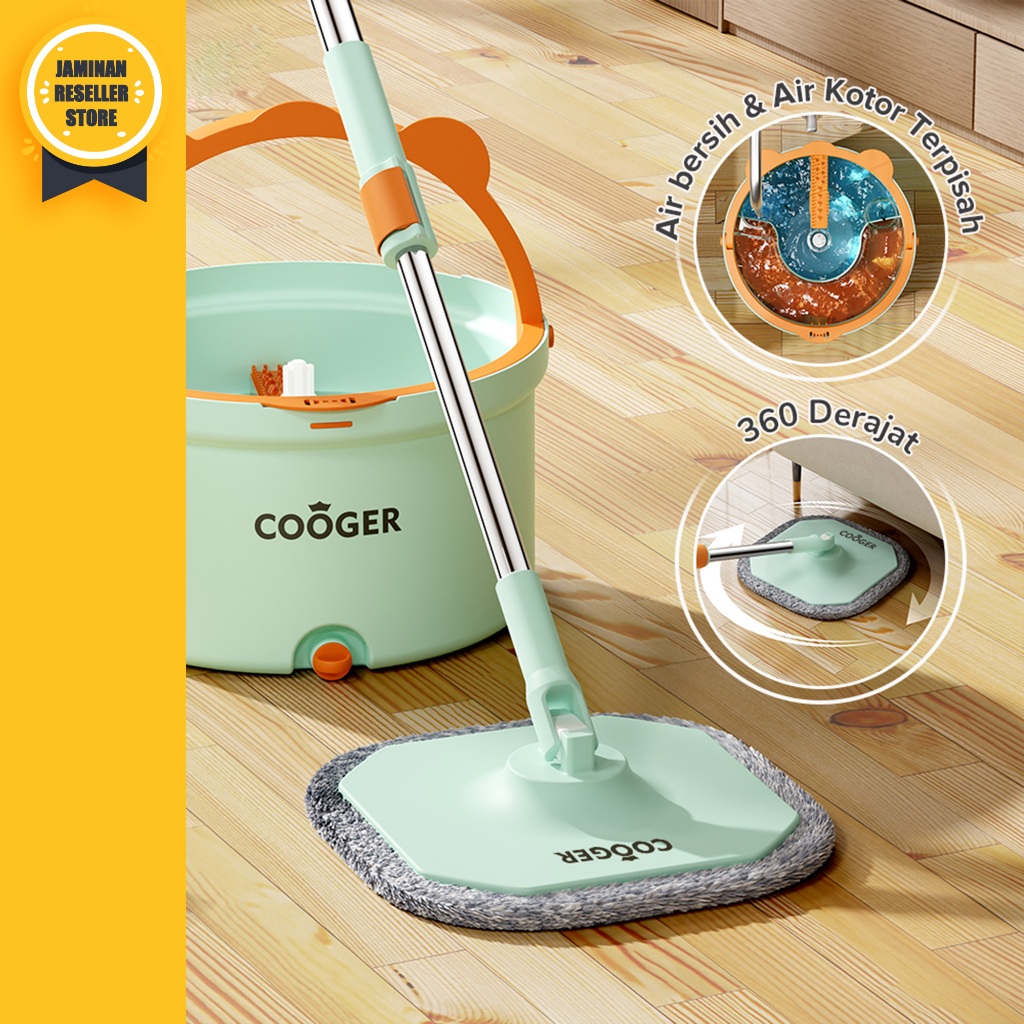 Jual Panda Automatic Single Spin Mop - Desain Panda Menarik, Pemisahan ...